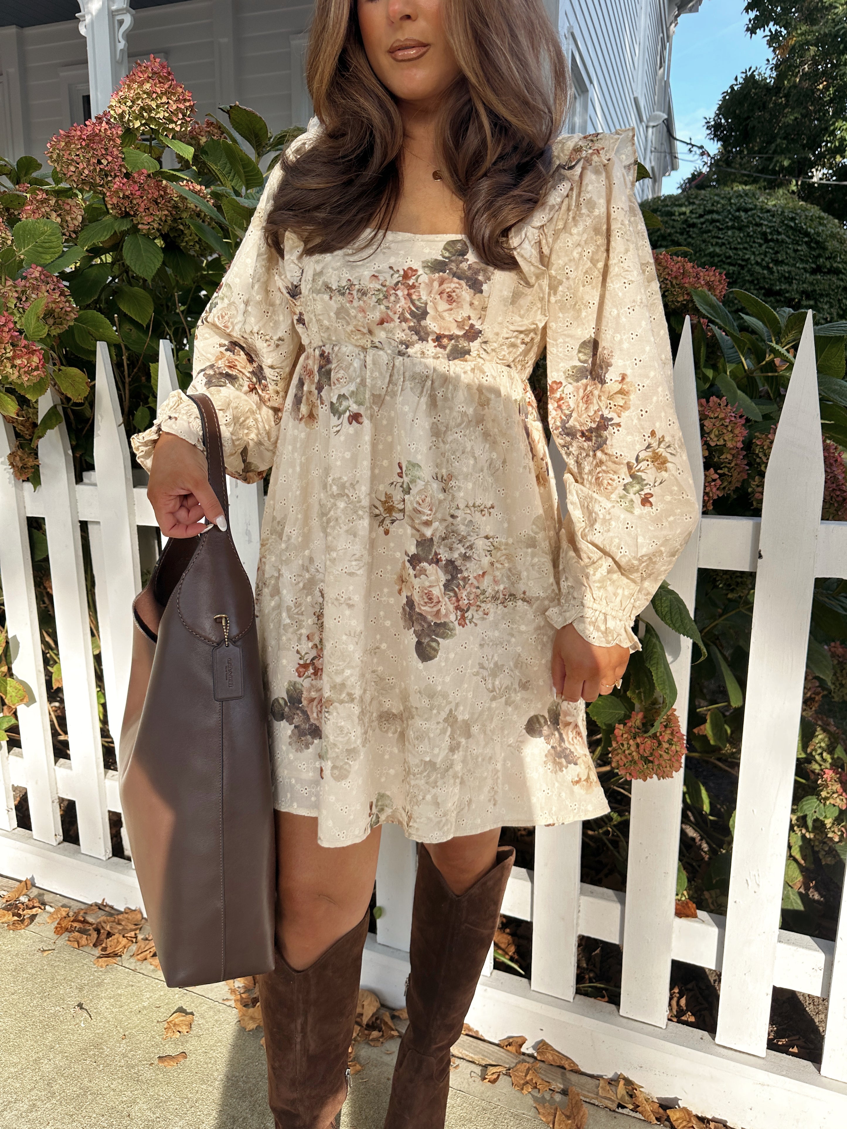 Autumn In Bloom Dress – Yourdarlingstyle